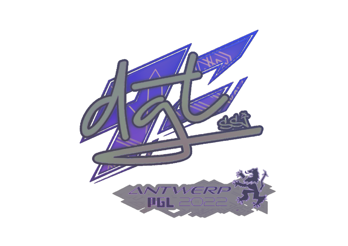 Sticker | dgt (Holo) | Antwerp 2022 — Cкины CS:GO/CS2 на CS.MONEY