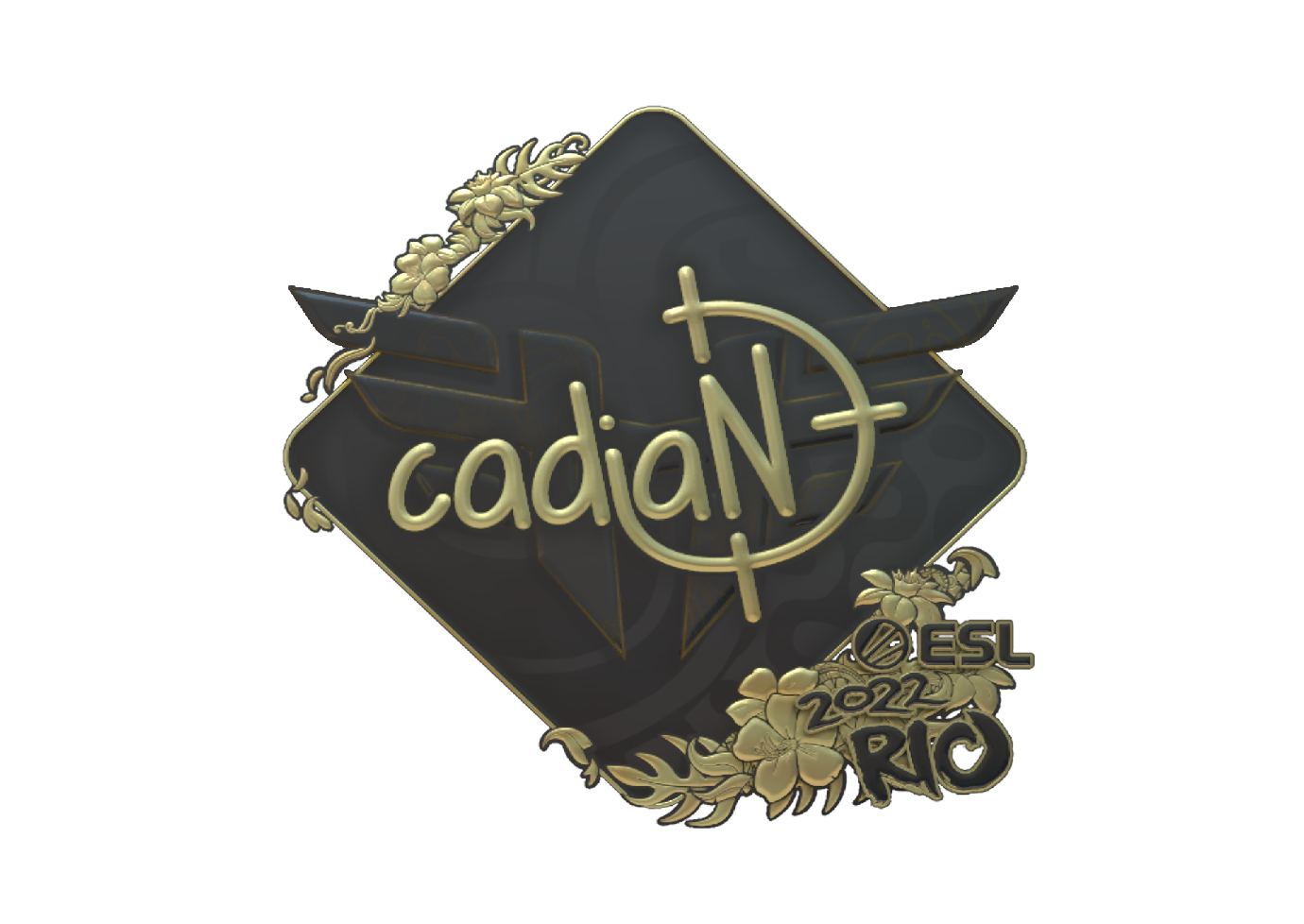 Sticker | cadiaN (Gold) | Rio 2022 — แลกเปลี่ยนสกิน CS:GO/CS2 กับ CS.MONEY