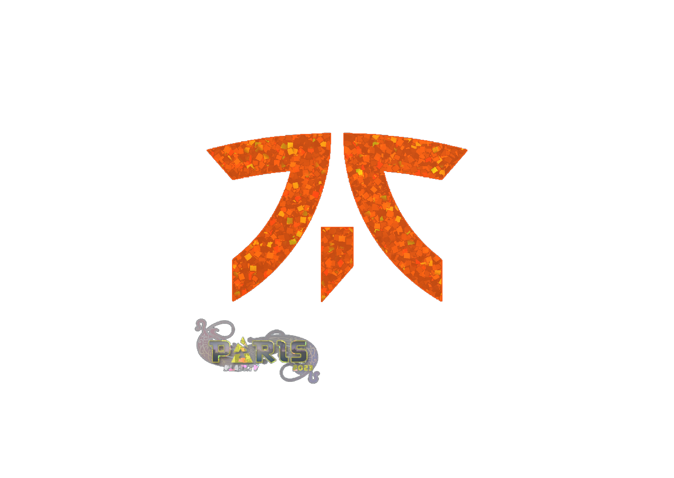 Sticker | Fnatic (Glitter) | Paris 2023 — Trade CS:GO/CS2 skins on CS.MONEY