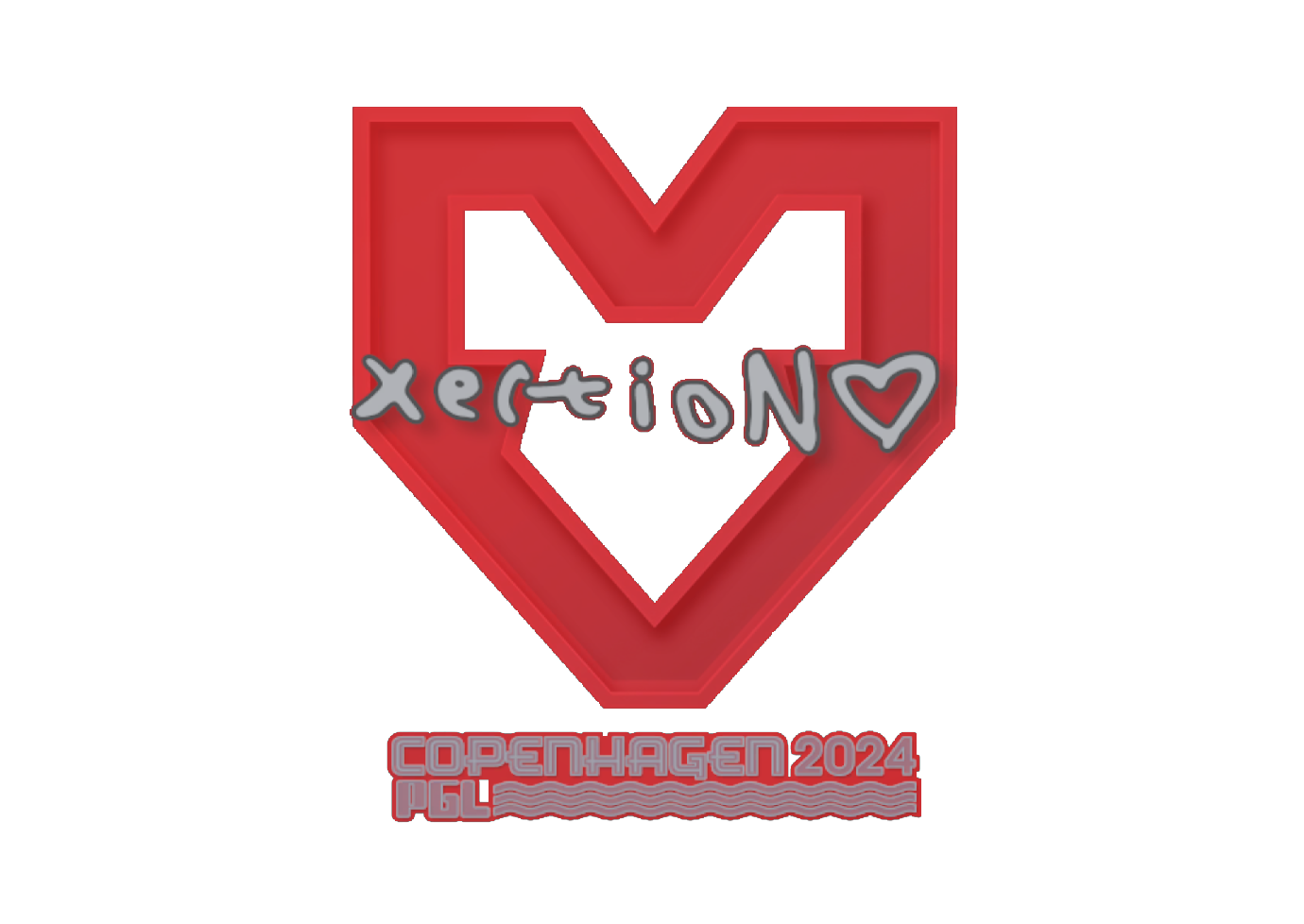 Sticker | xertioN | Copenhagen 2024 — Cкины CS:GO/CS2 на CS.MONEY