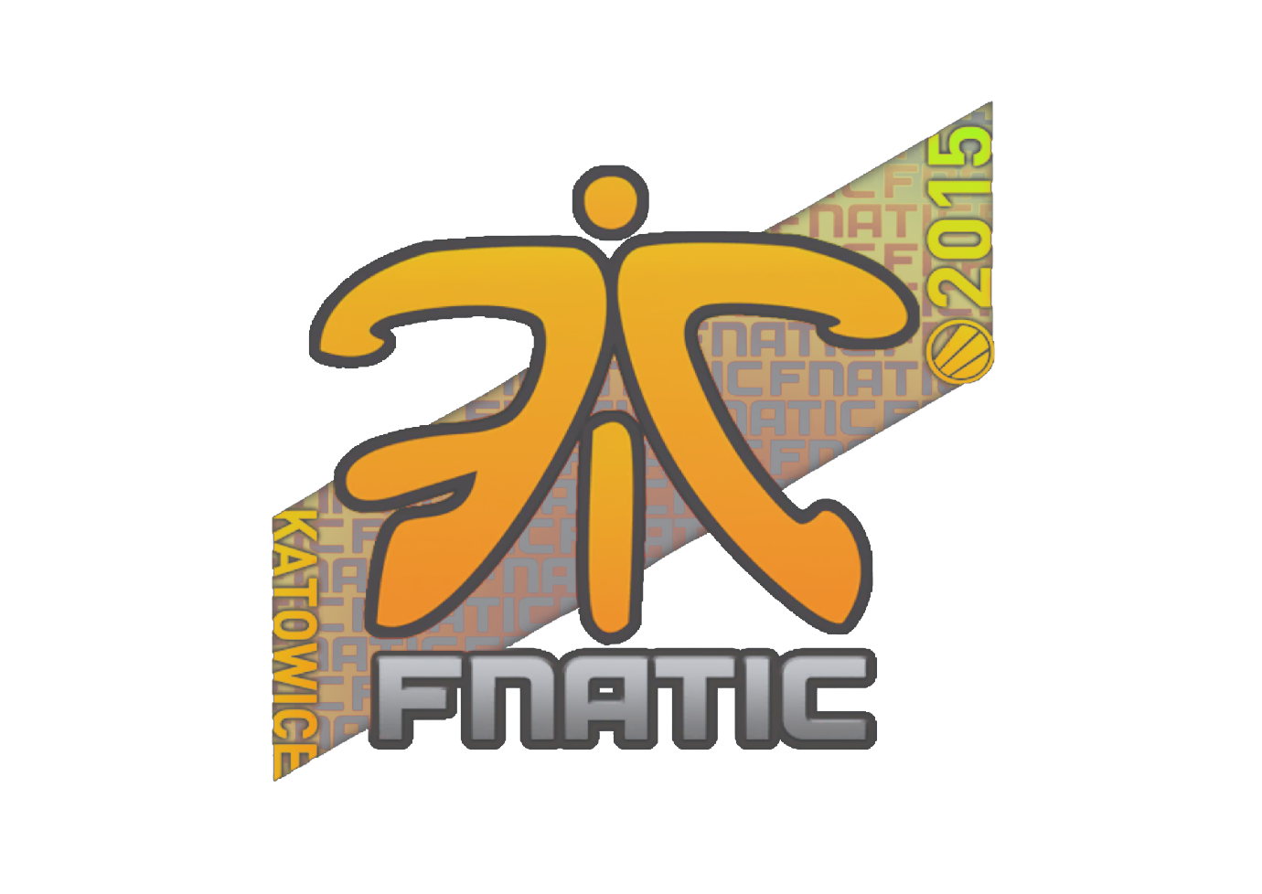 Sticker | Fnatic (Holo) | Katowice 2015 — Trade CS:GO/CS2 skins on CS.MONEY
