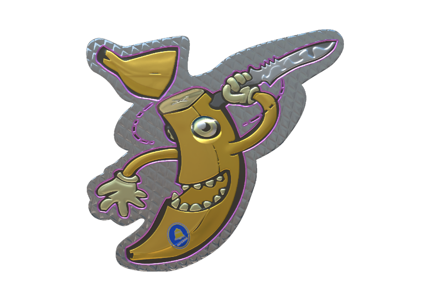 Sticker | Stupid Banana (Foil) — Cкины CS:GO/CS2 на CS.MONEY