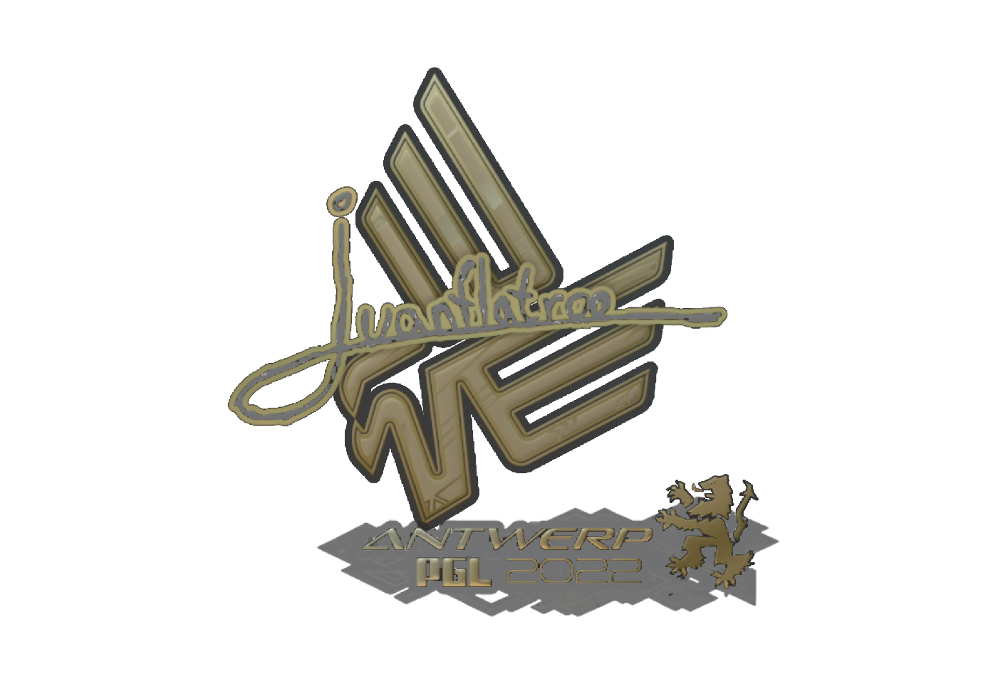 Sticker | juanflatroo (Gold) | Antwerp 2022 — Trade CS:GO/CS2 skins on ...