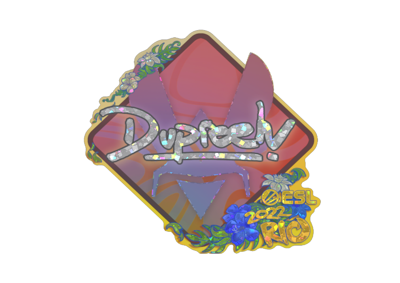 Sticker | dupreeh (Glitter) | Rio 2022 — Trade CS:GO/CS2 skins on CS.MONEY