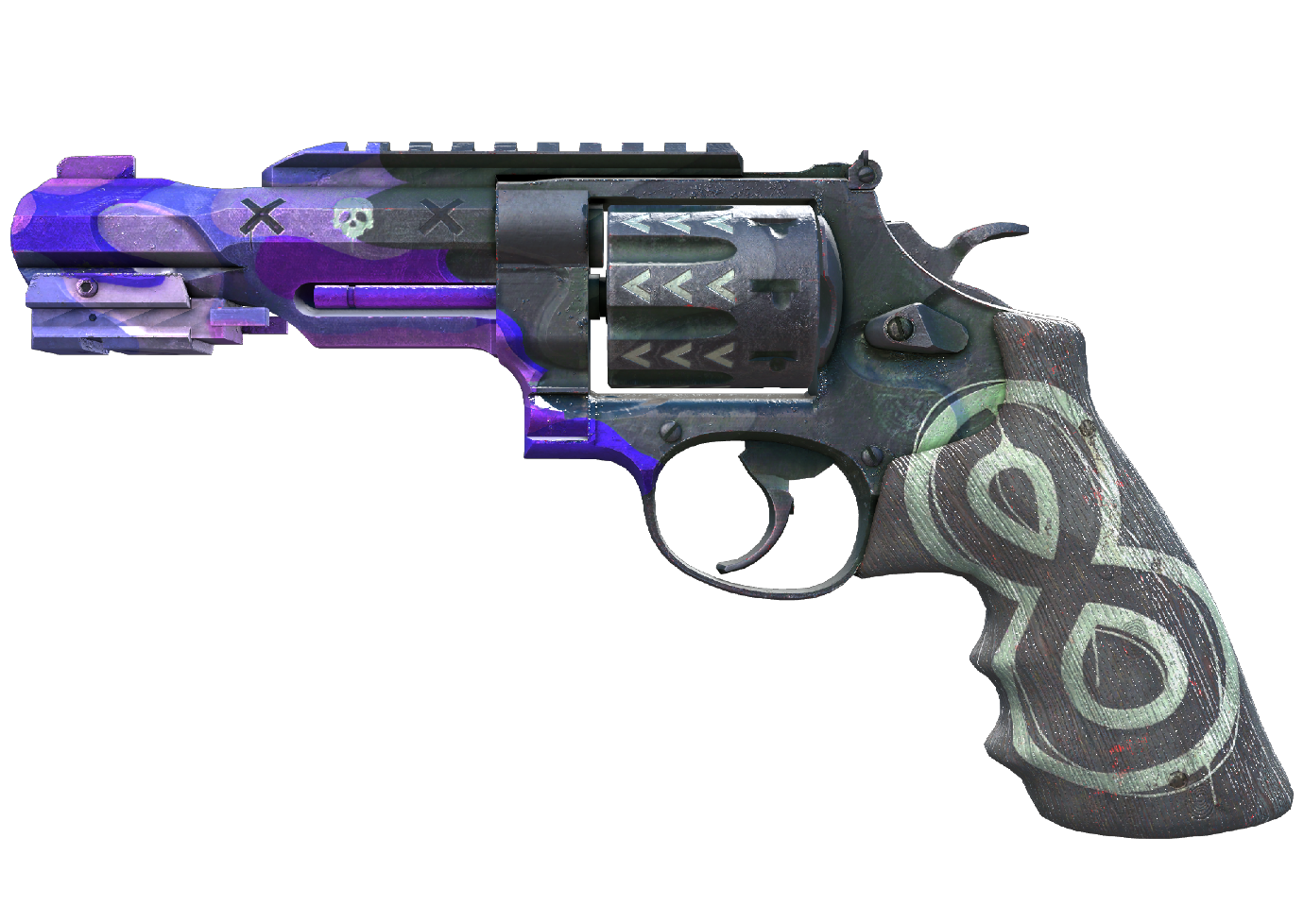 R8 Revolver | Crazy 8 (Field-Tested) — Trade CS:GO/CS2 skins on CS.MONEY