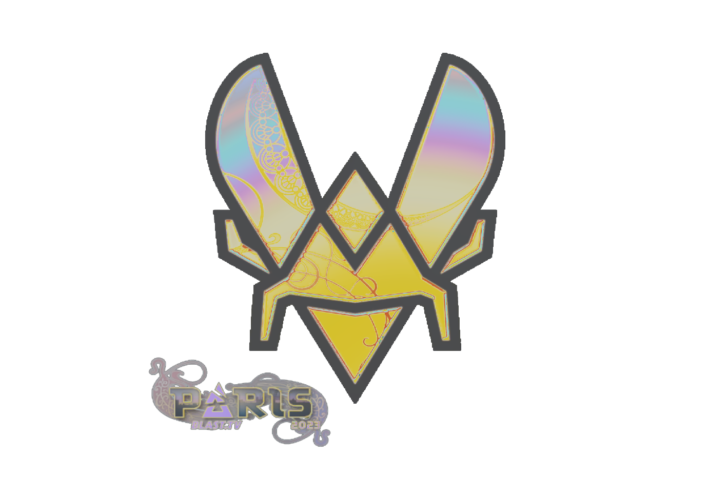 Sticker | Vitality (Holo) | Paris 2023 — Cкины CS:GO/CS2 на CS.MONEY