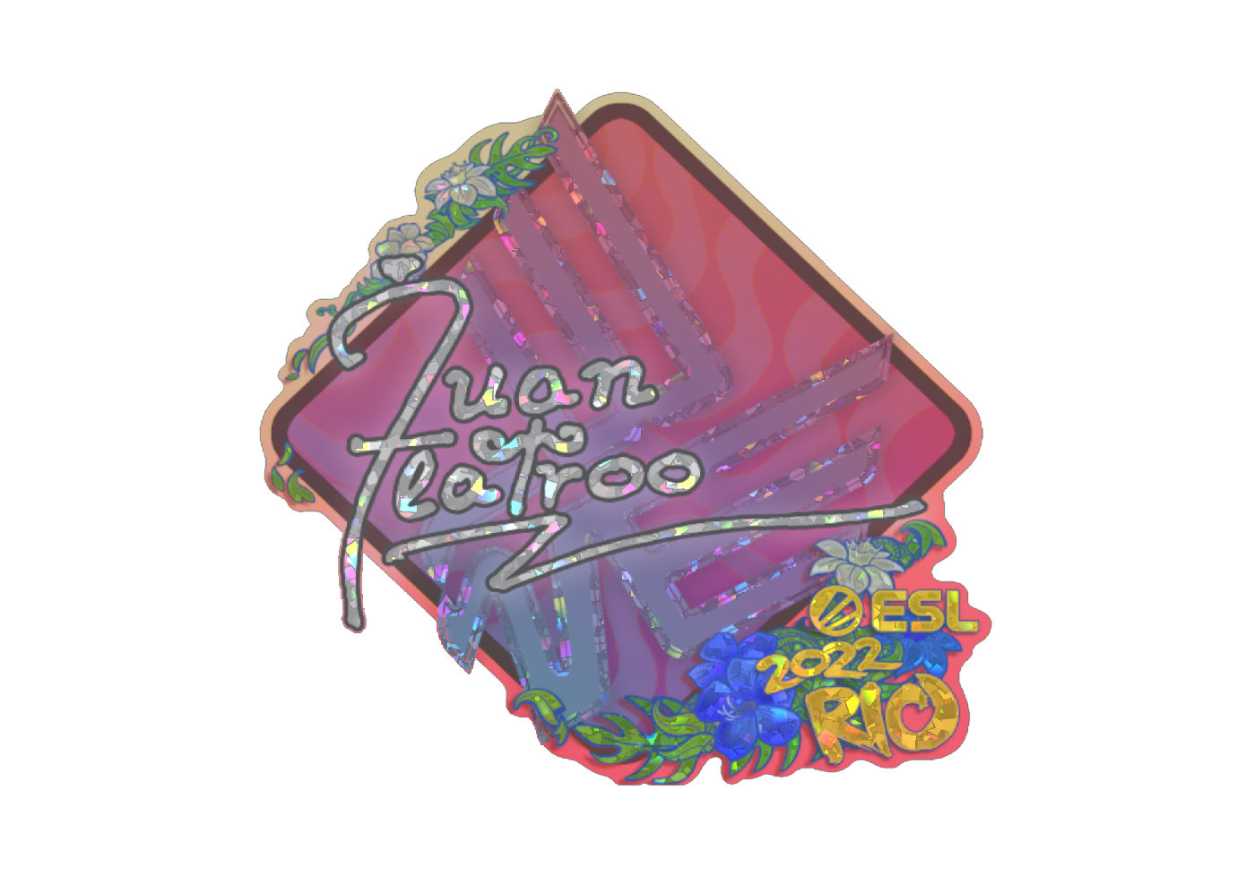 Sticker | juanflatroo (Glitter) | Rio 2022 — Trade CS:GO/CS2 skins on ...