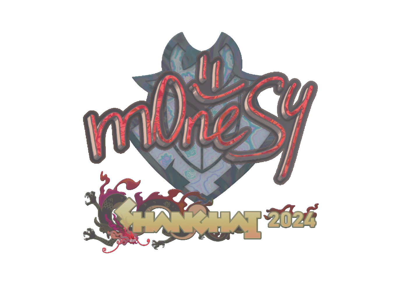 Sticker | m0NESY (Holo) | Shanghai 2024 — Trade CS:GO/CS2 skins on CS.MONEY