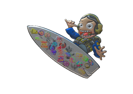 Sticker | Sticker Bomb Surf Ava - CS2 sticker Market Data