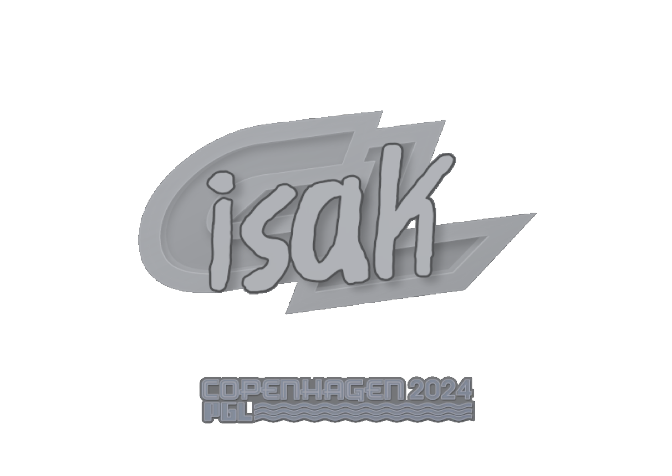 Sticker | isak | Copenhagen 2024 — Trade CS:GO/CS2 skins on CS.MONEY