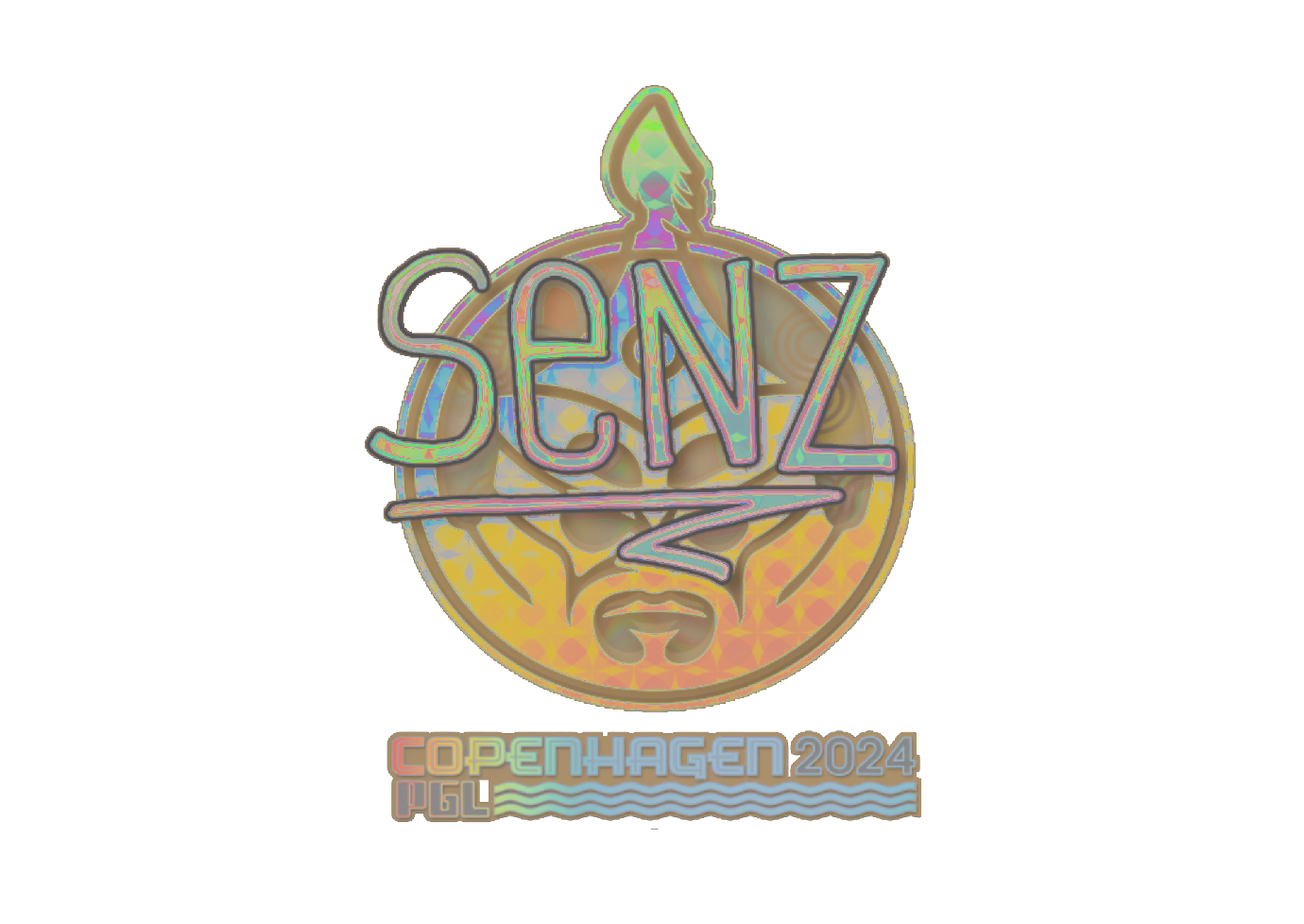 Sticker | Senzu (Holo) | Copenhagen 2024 — Trade CS:GO/CS2 skins on CS ...