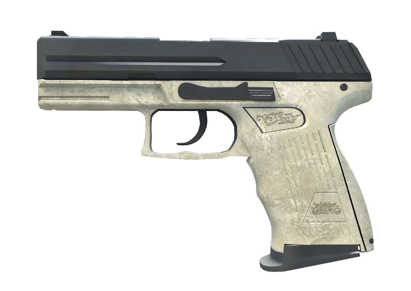 P2000 | Ivory (Field-Tested) — Negocie skins de CS:GO/CS2 no CS.MONEY